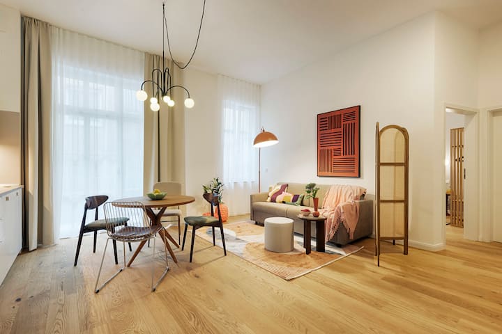 Homie Stay Dominikus - 1 Zimmer Apartment, Balkon - Würzburg