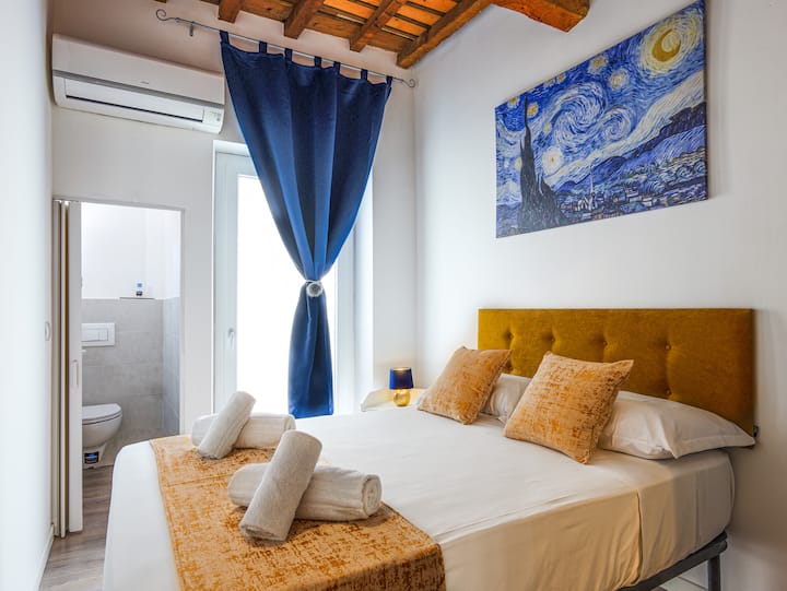 Grand Apt S.croce Pour 6, Central, A/c & Wi-fi - Florencia