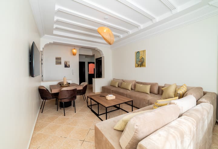 Cosy Appartement Dartamraght A02 Rdc Proche Plage - Taghazout