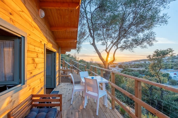 Oaknest Naturelodge-lodge In Legno, Mare E Natura - Badesi