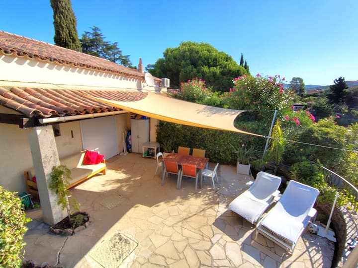 Villa Terrasse Jardin Vue Mer Et Piscine-club - La Croix-Valmer