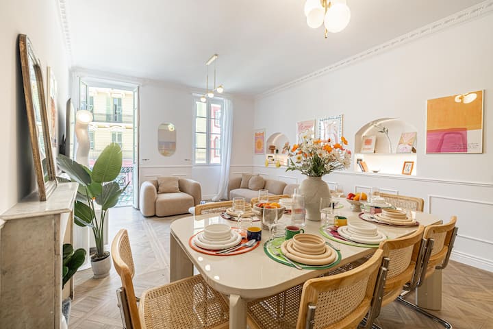 Le Bijou Niçois - Haut Standing - Clim - 3ch/3sdb - Villefranche-sur-Mer