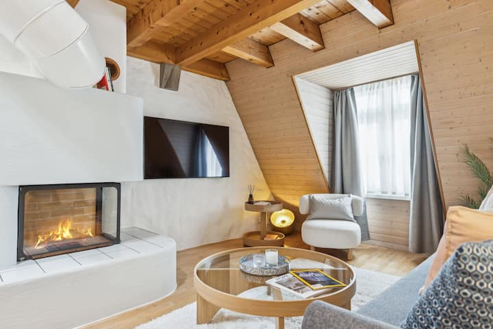 Oldtownriverside|ac|balcony|freeparking|waterview - Zurich