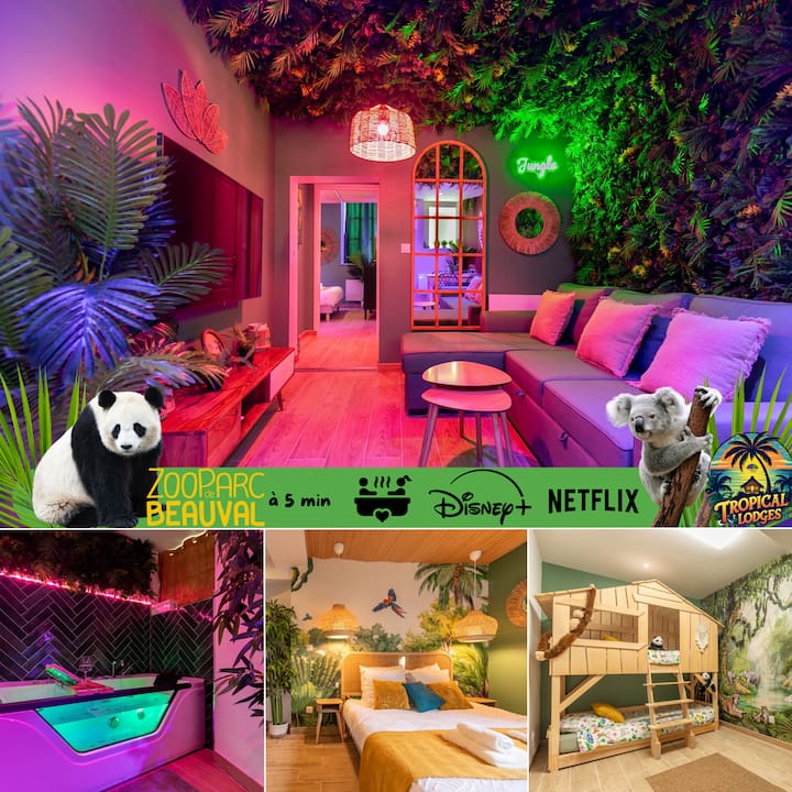 Le Jungle - 5 Min Du Zoo - Loir-et-Cher