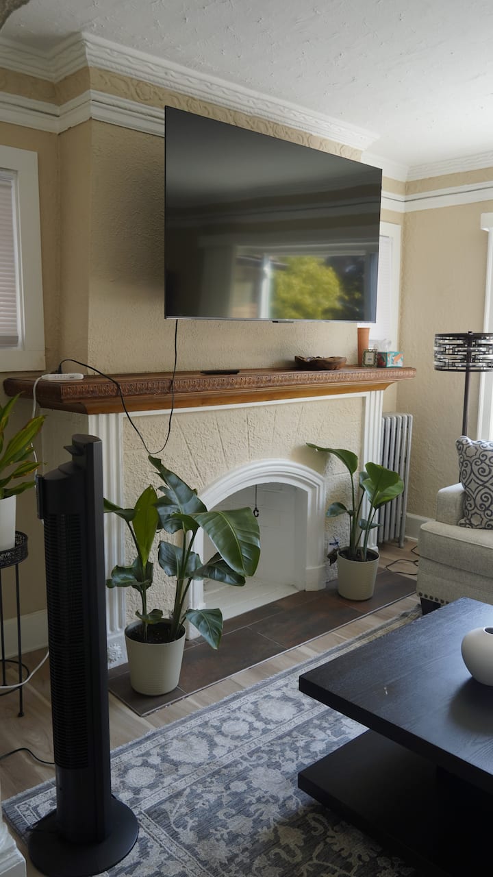 Dazzling Downstairs Flat In Detroit - 디트로이트