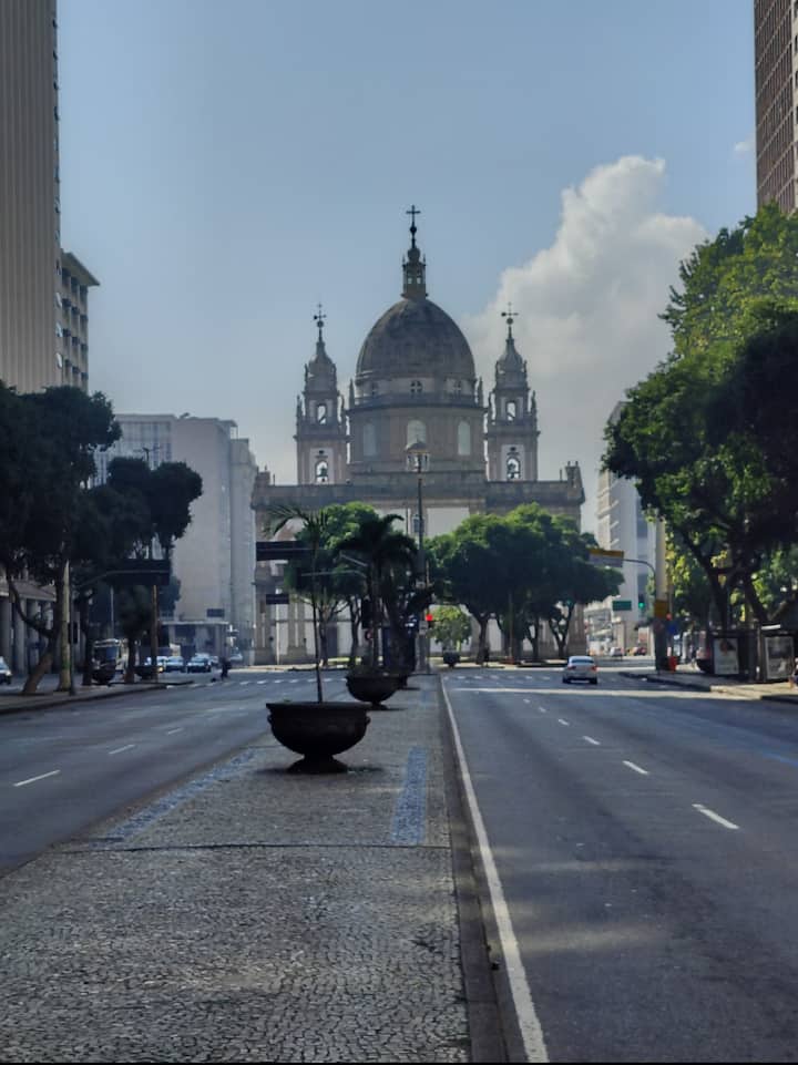 Flat Charmoso No Coração Do Rio, A Passos Do Metrô - Rio de Janeiro