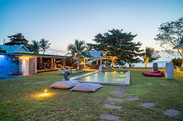 Dani Sam: 4br Beach Villa W/ Sunset View (Kbr47) - Ko Pha Ngan