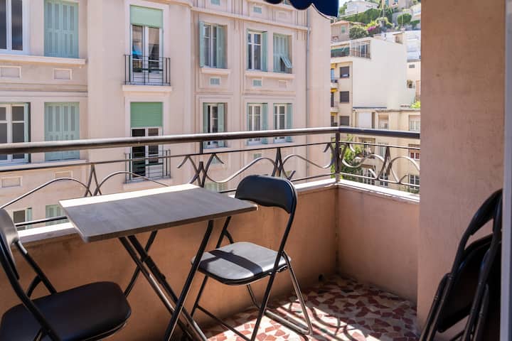 2 Pièces - Clim -  Tram à 5' Centre à 15' - Nizza