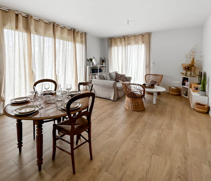 Maison Moderne Et Spacieuse Près De La Mer - Plage Luc-sur-Mer