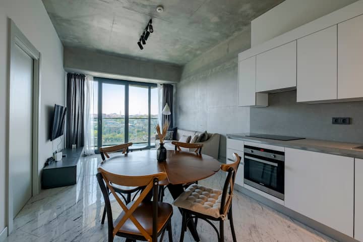 Stylish 1br Retreat | Free Parking & Great Views - 이스탄불