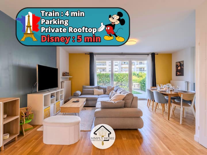 Family House Disney 1km/ Gare 4min Paris + Parking - Chessy