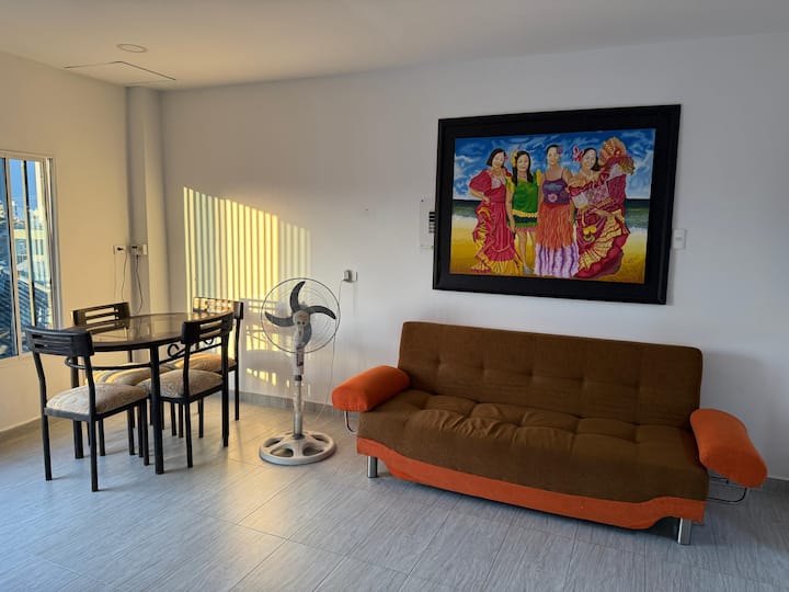 Apartamentos 53 (Piso 3) L Aire L Cocina L Sala - Barrancabermeja