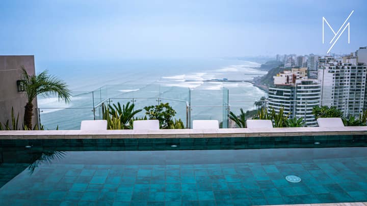 Mm| Cozy Flat Steps From Promenade And Miraflores - Peru