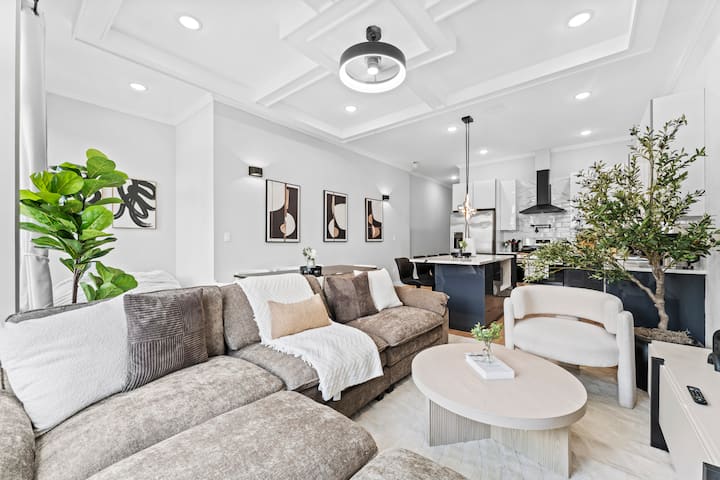 Luxury Group Stay| 4br |16 Guests|near Nyc+metlife - Hoboken