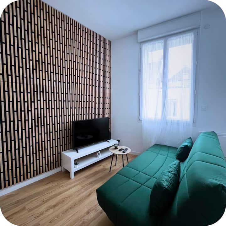 La Pomme Rouge – Appartement Calme • 4 Pers - Saint-Quentin