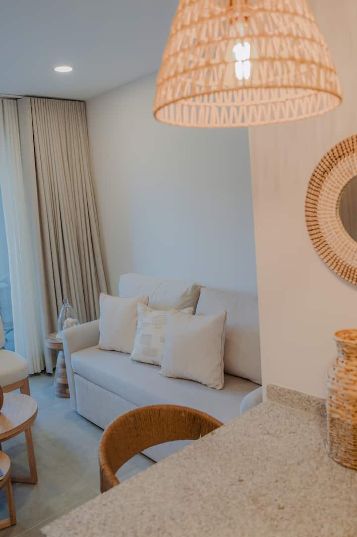 Gema Caribeña | Playa Privada + A/c + Wifi Rápido - Kolumbien