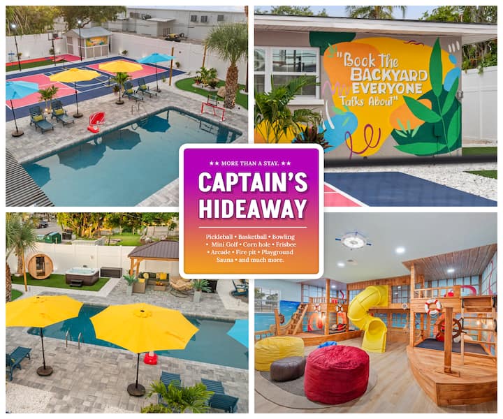 Epic Family Fun: Hot Tub, Sauna & Pickleball Fun - Bradenton Beach, FL