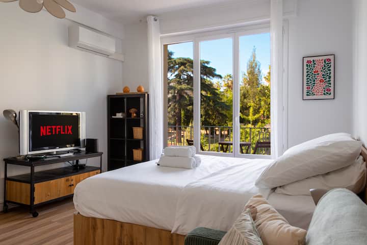 "Le Cimiez" - Studio Lumineux Et Climatisé - Nice