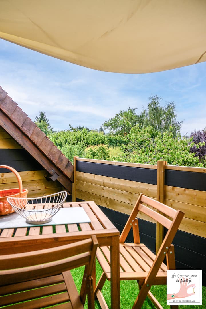 Coin De Paradis Et Sa Terrasse Au Coeur De Milly - Milly-la-Forêt