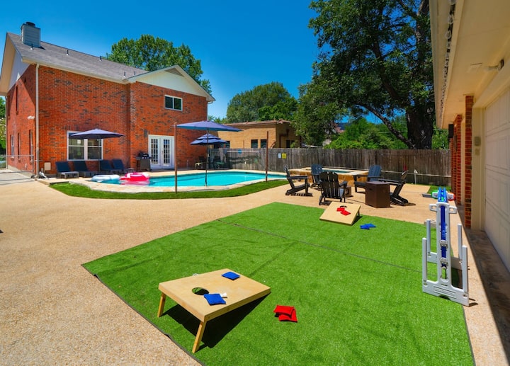 Heated Pool+spa | Newly Renovated | Mini Golf - San Antonio, TX