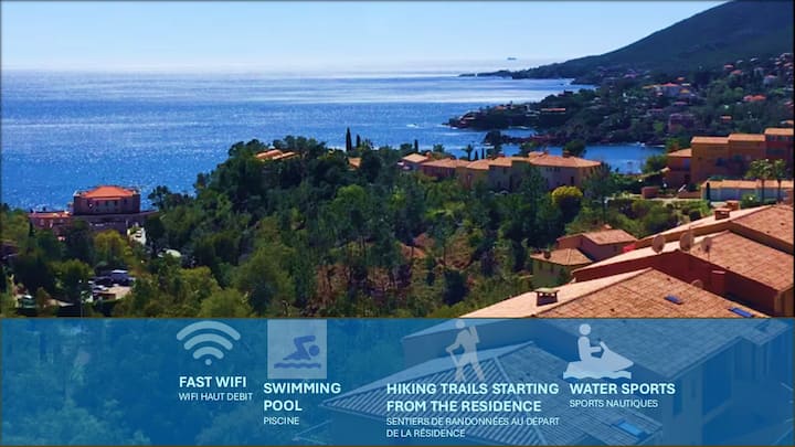T3 6 Pers. Vue Mer éPoustouflante / All Inclusive - Théoule-sur-Mer