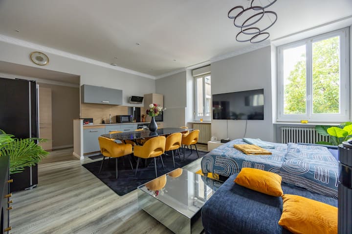 Haussmannien Standing Et Confort - Sauna - 7 Pers - Bouguenais