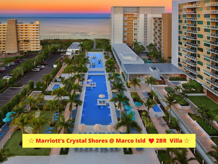 Marriott’s Crystal Shores @ Marco Isld - 2br Villa - Marco Island, FL