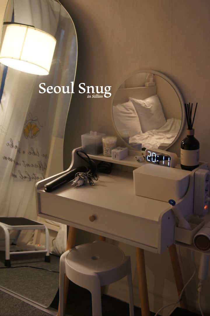 [방 3개] / 1~7명 / 신림역 도보5~10분 / 단체 / 강남 / 홍대 / 성수 - Séoul