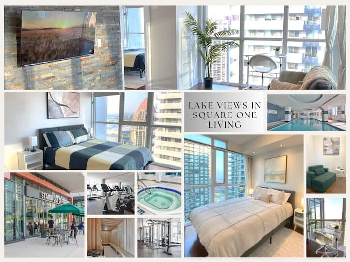 Luxury Condo | Sq1 | Stunning Views | Spacious - Mississauga