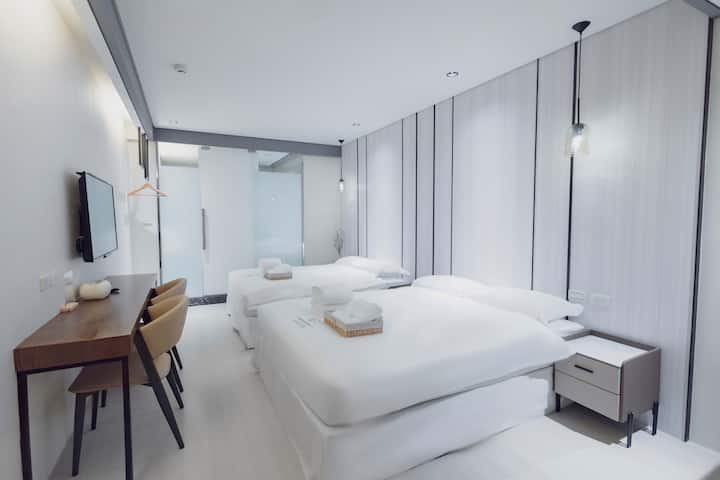 美好行旅-重慶館「台北車站」雅致四人房 - 萬華區