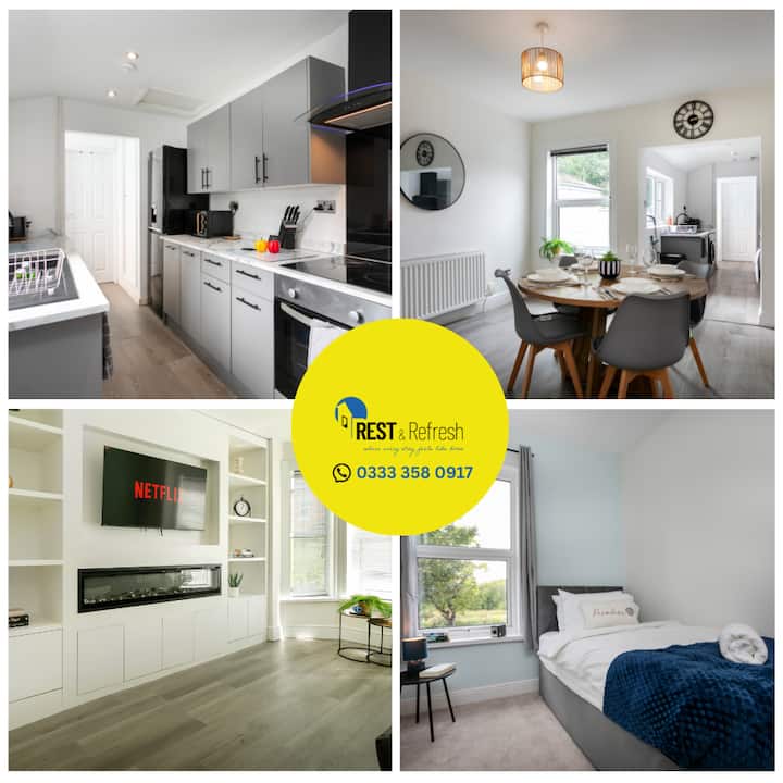 |3 Bed|wifi|sleeps 4|parking| Discount 20% - Lincoln