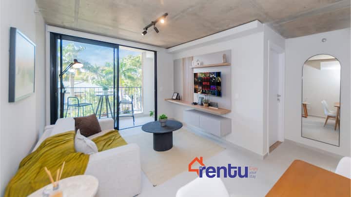 Chic 2br In Top Zone | Pool, Gym, Cinema&coworking - Assunção