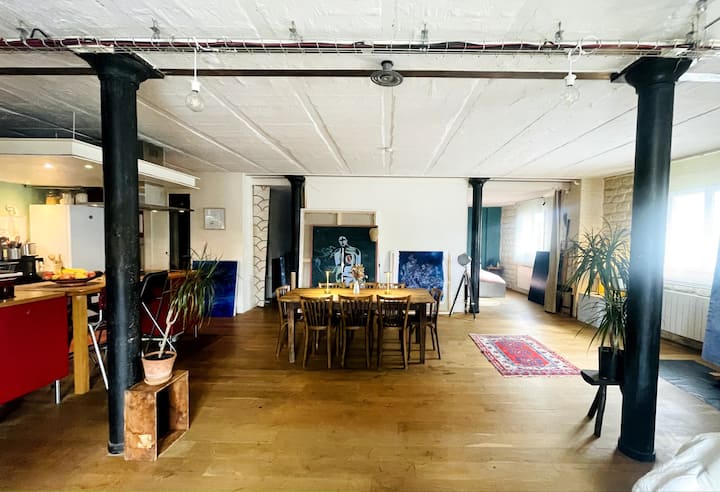 Loft Entier Atelier D'artiste - Aubervilliers