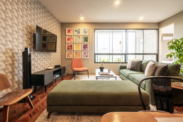 Luxury 4bd Penthouse | 2 Private Rooftop | Condesa - Mexico