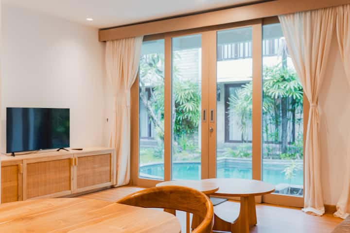 2br Minimalist Homey Villa W/ Shared Pool - Kuta