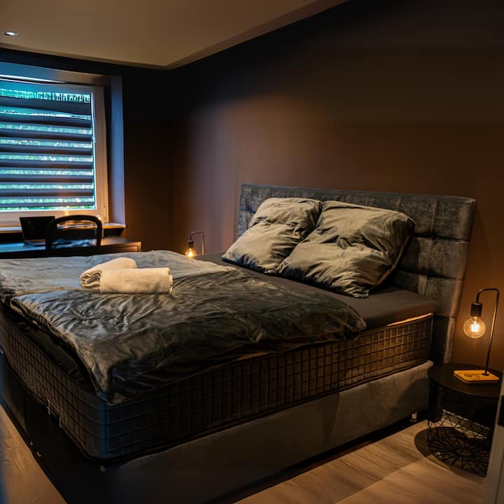 Modern Black Studioapartement 4 Mit Wintergarten - Osnabrück