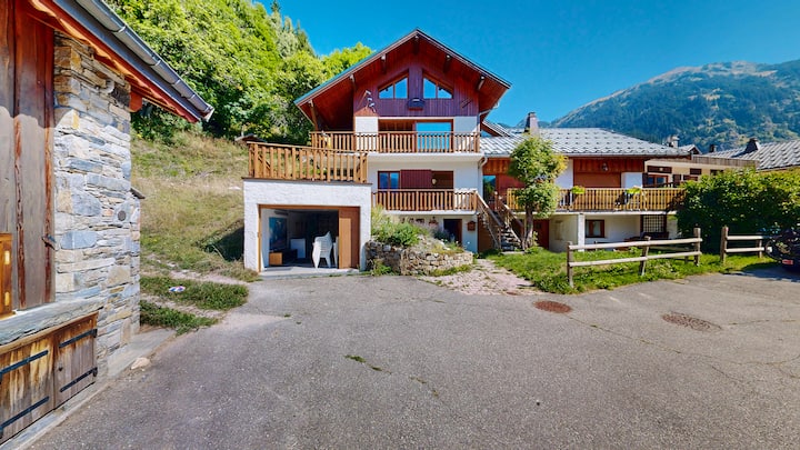250m Des Pistes – Sauna - Cheminée - Vue Vanoise - La Plagne