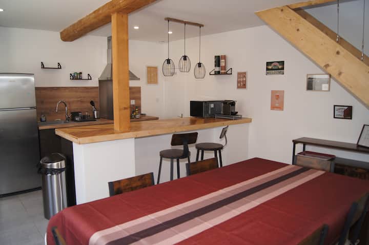 Maison Confort Proche Cnpe Bugey Et Pipa - Saint-Vulbas