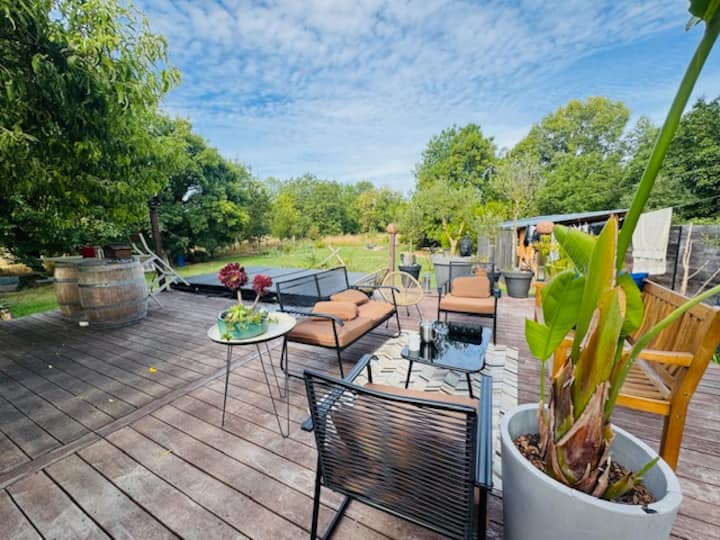 Nid'am / 6/9 Pers, Spa & Terrasse - Marais poitevin