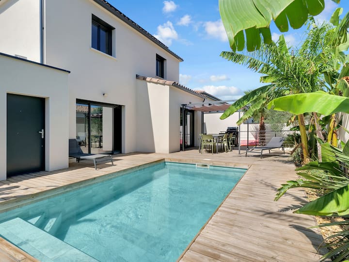 Villa ​Harmonia ​Piscine Proche Montpellier Plages - Montpellier