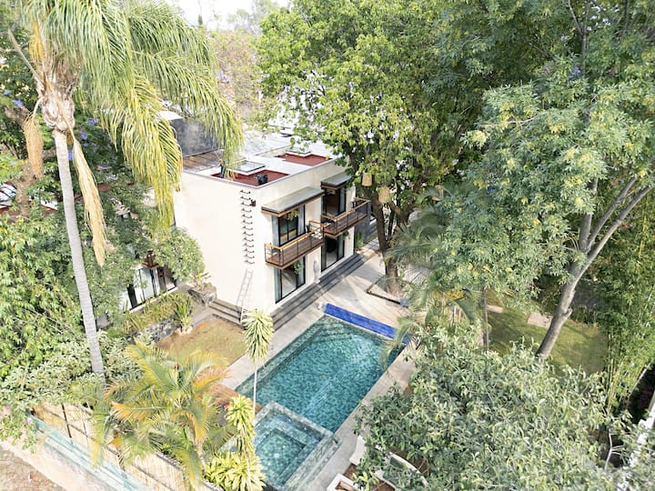 Casa Moyolloa | 10 Hab | Alberca Jacuzzi | 1000m² - Cuernavaca