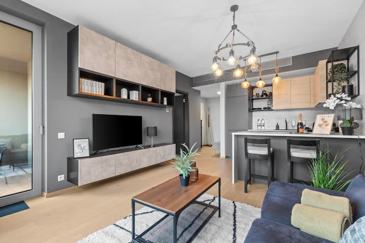 Skypark Cozy Apartment With Parking Skyviews - Bratislava