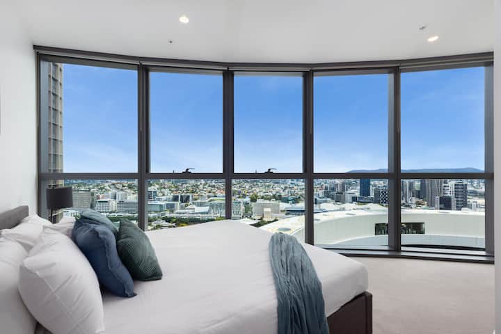 Jaw-dropping Views 2b2b Apt/free Parking,pool&gym - Brisbane