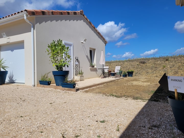 Studio Les Hirondelles, Classé 3 éToiles, De 25m2 - Gers