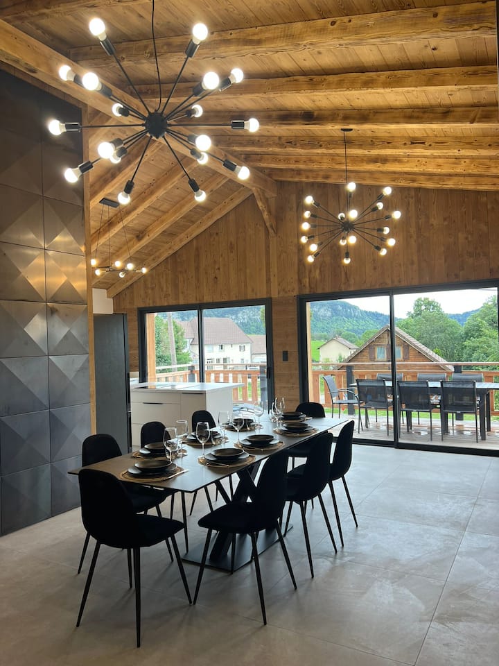 Chalet Authentique - Au Cœur Des Quatre Lacs - Saint-Laurent-en-Grandvaux