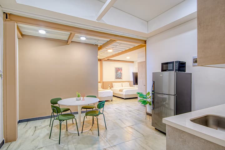 F205i Loft 2 Camas Queen+balcón Cerca A Chipichape - Cali