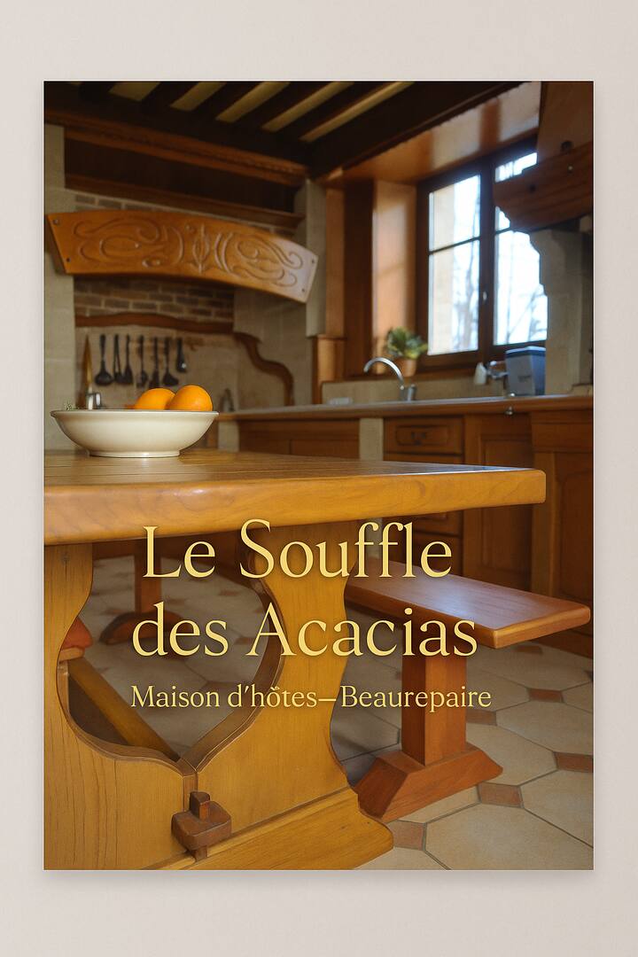 Les Acacias: 3 Chambres, 6 Lits - Beaurepaire