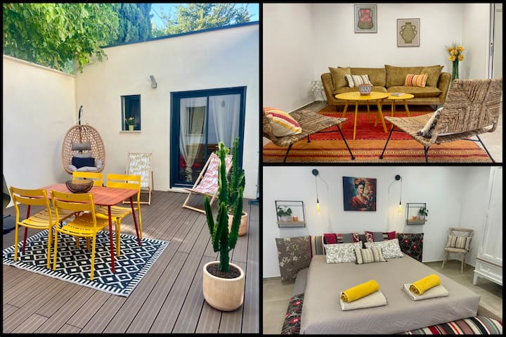 Maison Neuve 65m2 De Plain-pied Et Cour Intérieure - Vaison-la-Romaine