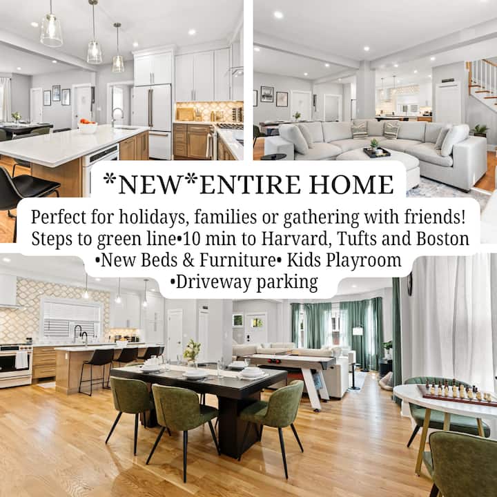 Driveway Parking|walk To Greenline|kids Playroom - Boston, MA