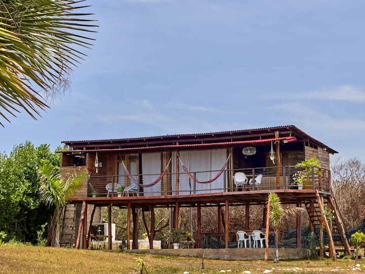 Casa Frente Al Mar Cerca A Palomino - Dibulla